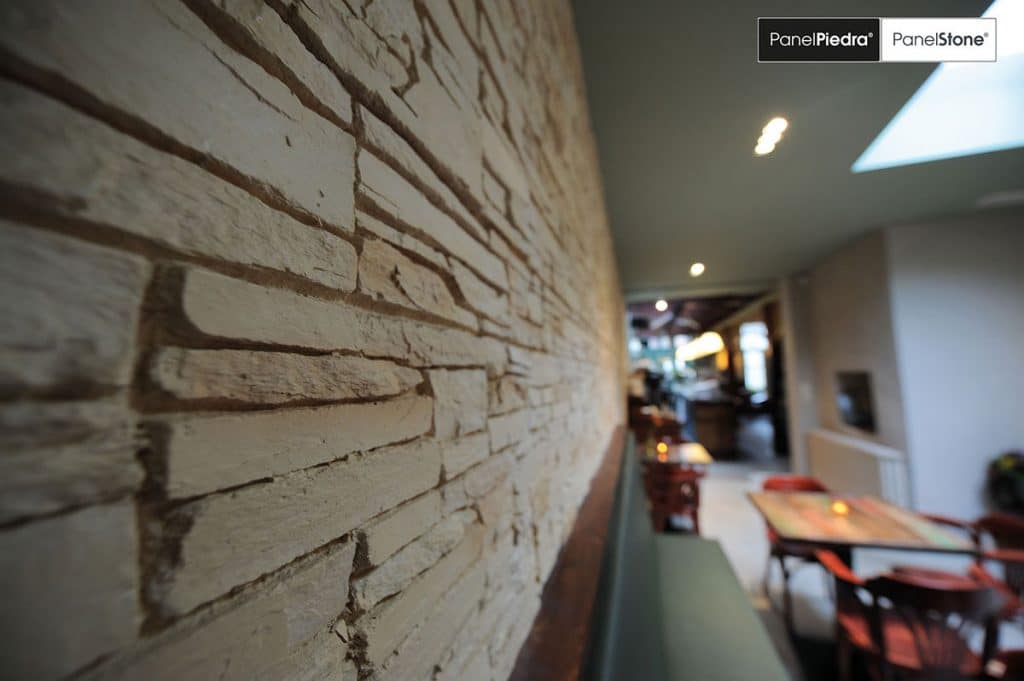 Decorar un Restaurante con Paneles de Piedra Pizarra
